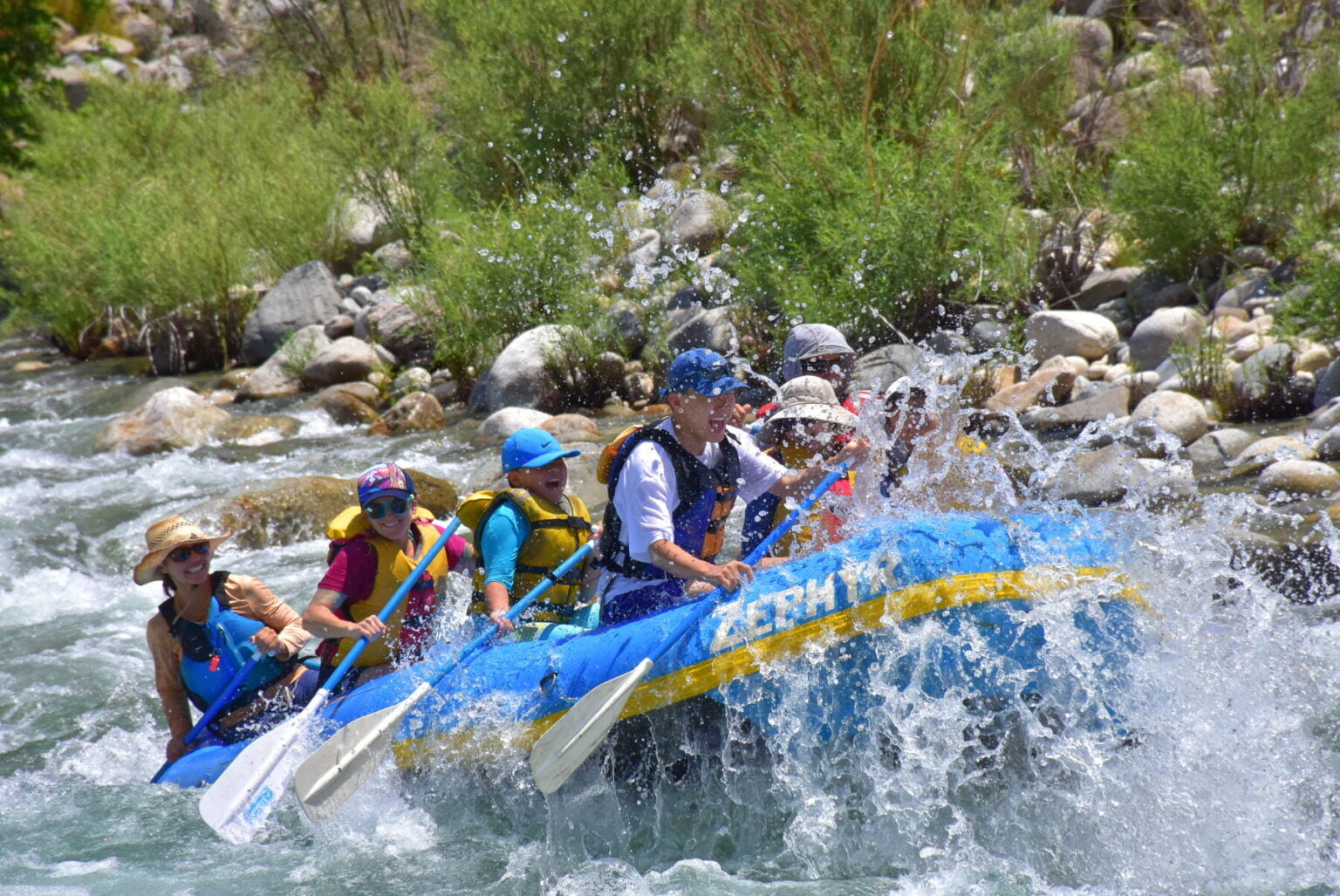 Kings River Trips in California - Zephyr Whitewater Rafting
