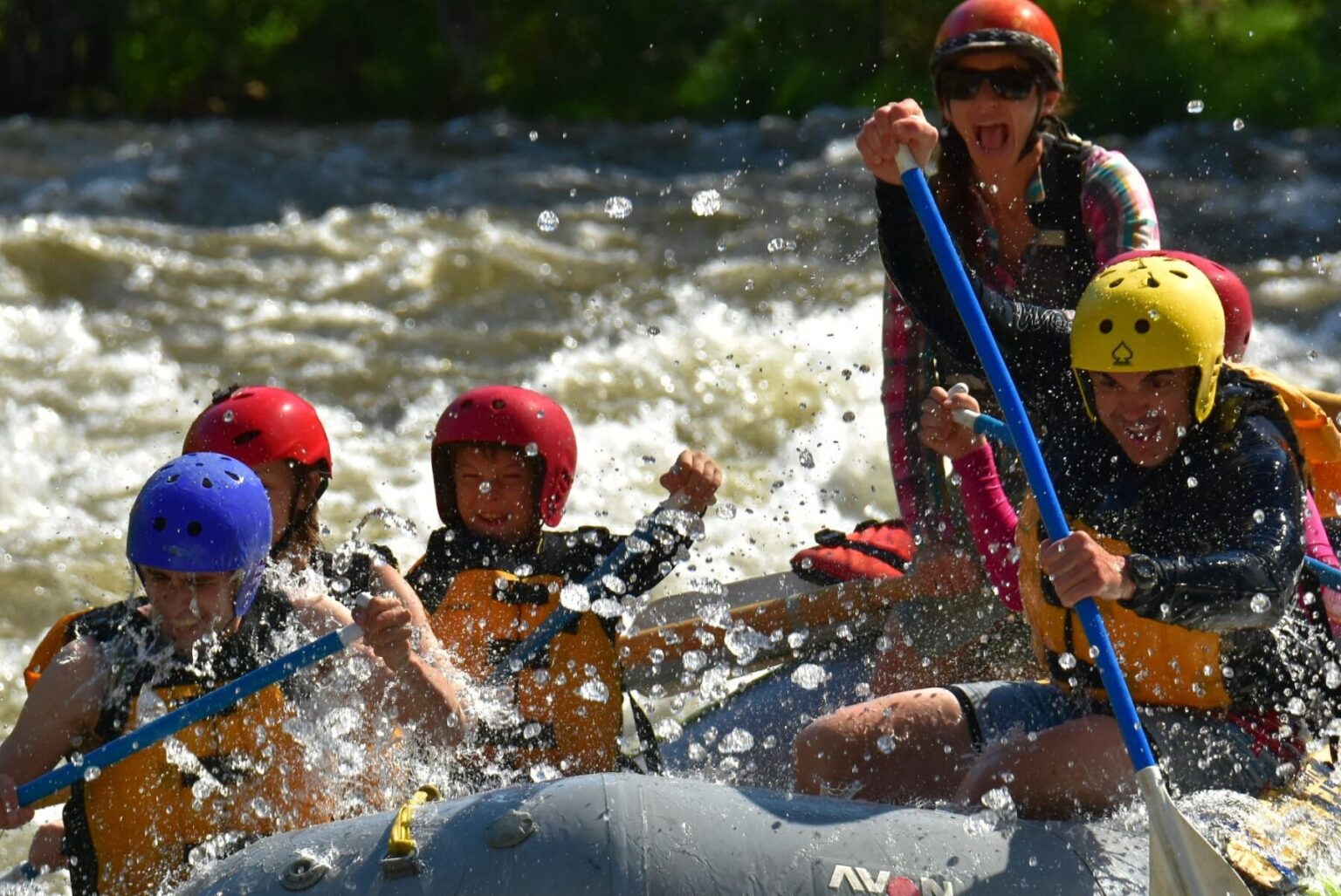 American River Rafting in California - Zephyr Whitewater Rafting